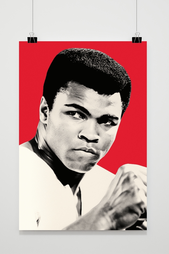Muhammad Ali Poster | Ali Portret | Boks Poster | The Greatest ...